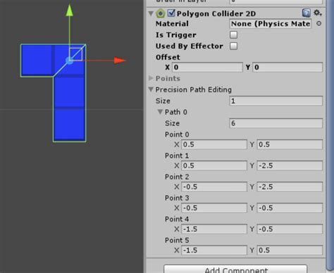 Precise Polygon Collider 2d Editing Unity Engine Unity Discussions