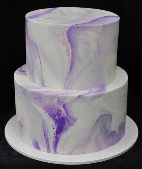 Purple Marble Birthday Cake Artofit