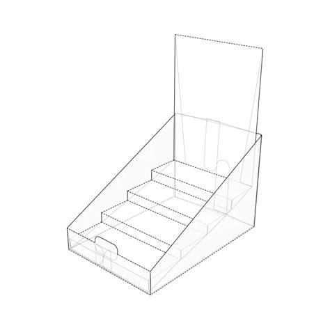 Custom Printed Corrugated Shelf Counter Display Packaging Wholesale