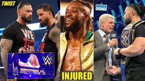 New Angle In Bloodline Twist Sami Zayn Loses Again Kofi Kingston