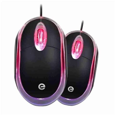 Mouse Com Fio Ms 9 Com Led Vermelho Utimix Importadora