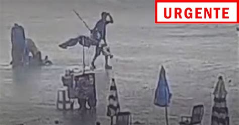 Queda De Raio Deixa Vítima Fatal E Várias Pessoas Feridas Na Praia