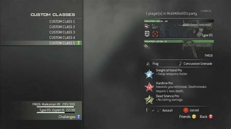 Modern Warfare 3 Best Classes To Use Youtube