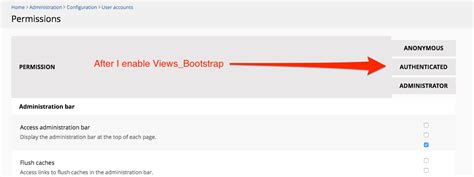 Views Bootstrap Breaks Format Of Permissions Page · Issue 23