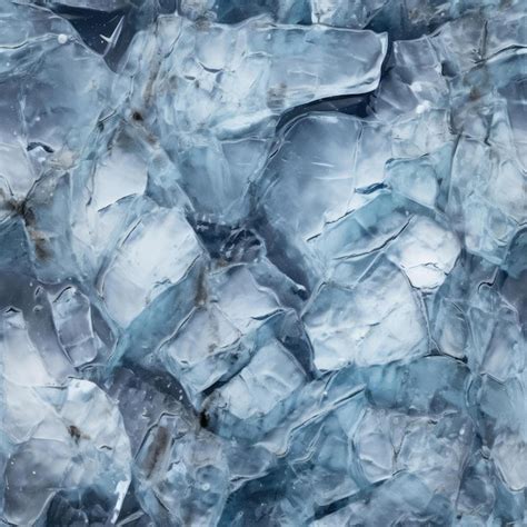 Premium Ai Image Seamless Ice Texture