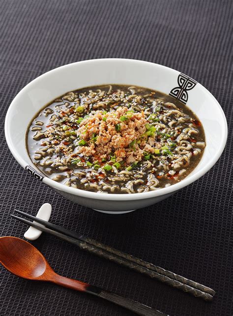 黒ごま担々麺 By サッポロ一番 【クックパッド】 簡単おいしいみんなのレシピが350万品