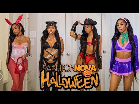 HALLOWEEN COSTUME HAUL FT FASHION NOVA YouTube