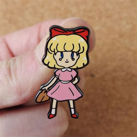 Earthbound Paula Polestar Chibi Enamel Pin Distinct Pins