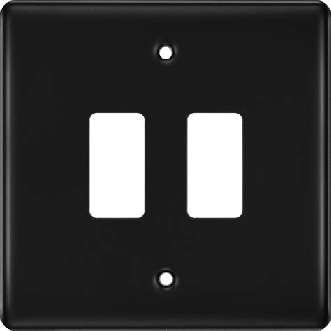 BG Nexus Metal Grid RNFB Matt Black Gang Module Plate PEC Lights Grid Switches And Plates