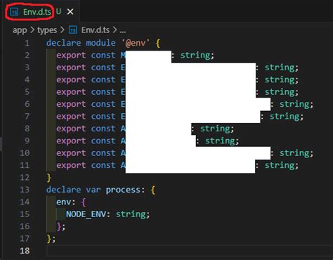 Typescript Invalid Module Name In Augmentation Module Env Cannot Be Found Not Using