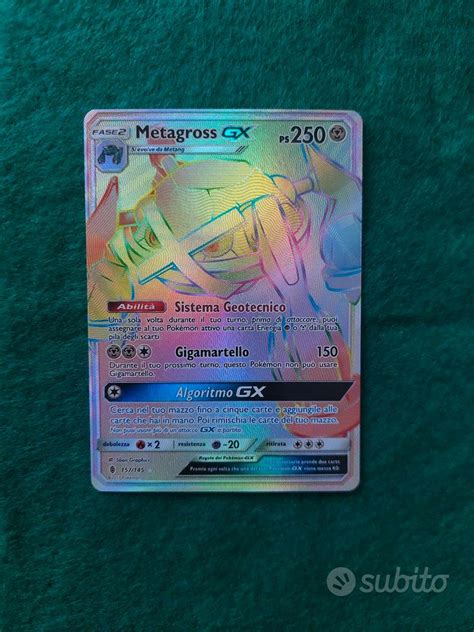 Carta Pokémon Metagross Gx Hyper Collezionismo In Vendita A Milano