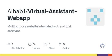 Github Aihab1virtual Assistant Webapp Multipurpose Website