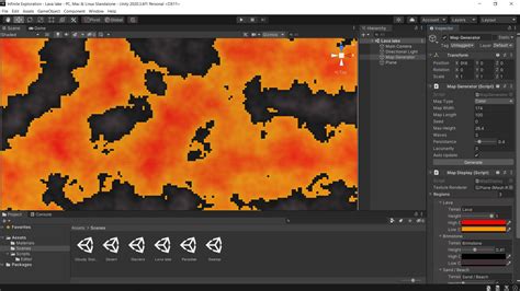 I Prototyped 5 Biomes With Just 1 Perlin Noise Height Map Runity3d