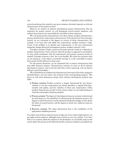Software Engineering Lecture Notes 46 182 Project Planning And