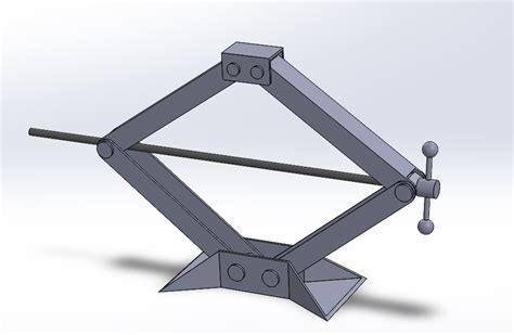 Scissor Jack Solidworks At Colin Fleming Blog