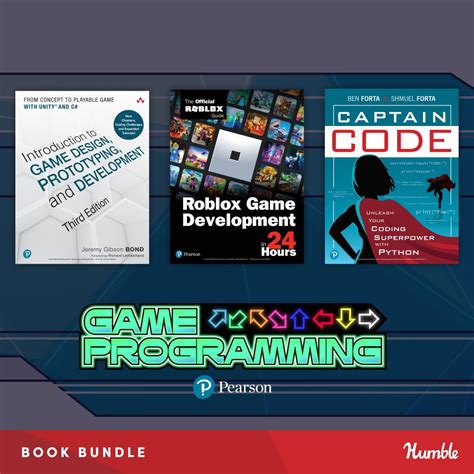 Gamedev Gamedesign Gameprogramming Humblebundle Pearson Technical Professionals