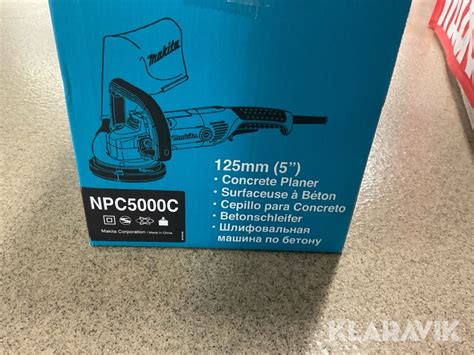 Slipmaskin Makita Npc5000c Tingsryd Klaravik Auktioner