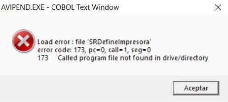 Error Srconvertdocpdf Srdefineimpresora