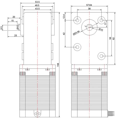 Nema Flange Mounted Gearboxes 17 Nema Flange Worm Gearboxes
