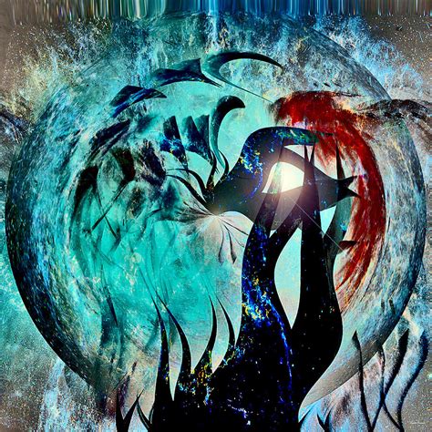 Peacock Abstract Art