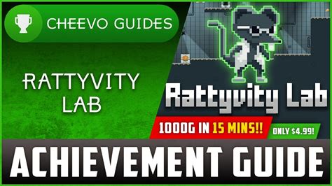 Rattyvity Lab Achievement Trophy Guide Xbox PS4 1000G IN 15
