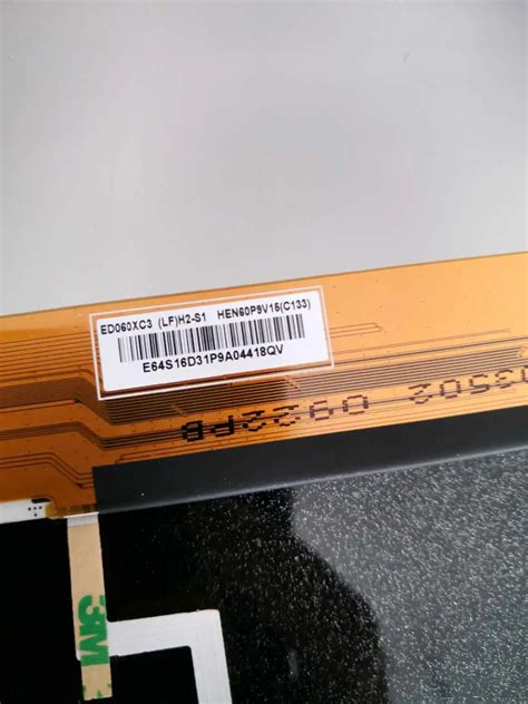 Inch Ed060xcg Ca B7y Sdr6f0158b Lcd Display With Touch 55 Off