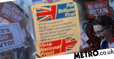 Former National Front Activist Likens Brexit Slogans To Groups Era R