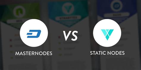 Masternodes Vs Static Nodes Rcryptocurrencies