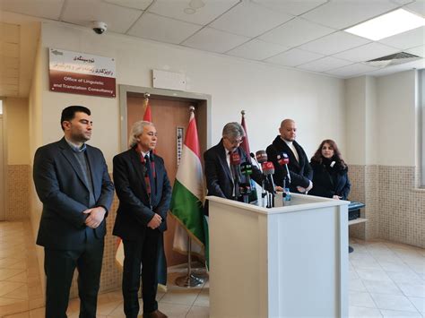 نوسینگەی ڕاوێژکاری زمانەوانی و وەرگێڕان لە زانکۆی سلێمانی کرایەوە