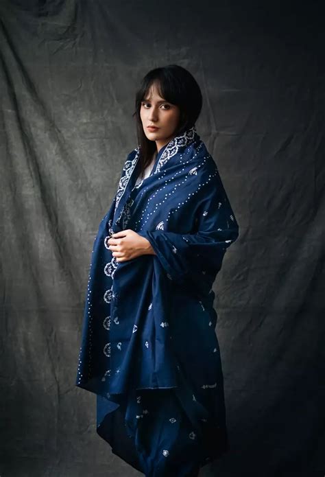 Jual Soloputri Kain Sarong Batik Bali Sea Soloputri Natural Indigo