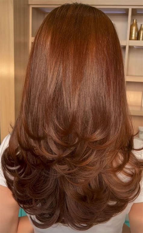 Auburn Brown Hair Color Ideas