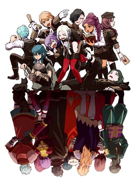 Byleth Byleth Edelgard Von Hresvelg Bernadetta Von Varley Dorothea