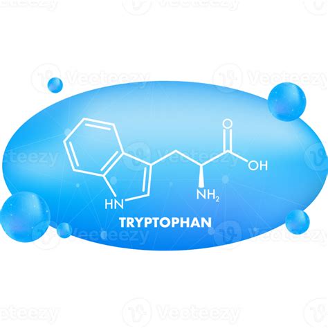 Tryptophan Formula Tryptophan Or L Tryptophan Trp W Amino Acid