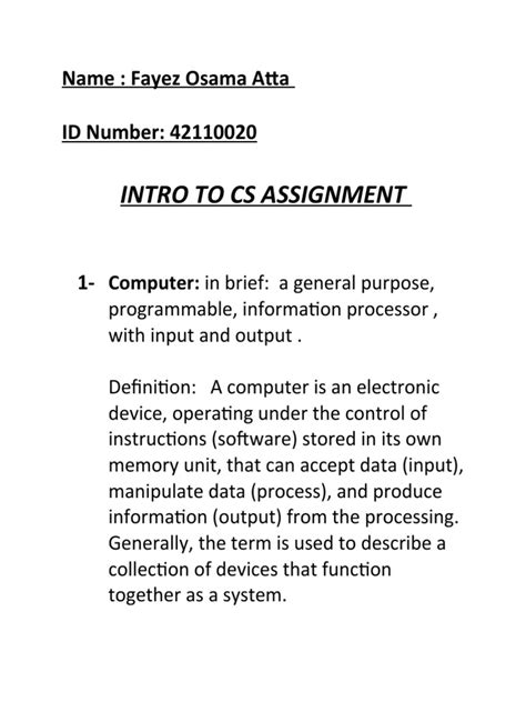 Assignmnet 42110020 Pdf