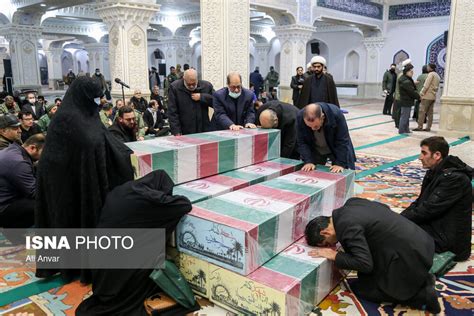 آخرین خبر تصاویر تشییع پیکر شهدای گمنام دفاع مقدس در اردبیل