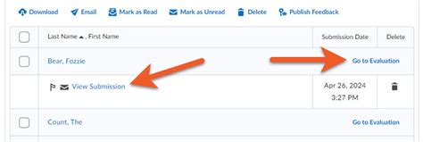 Assignments View And Evaluate Assignment Submissions Educational