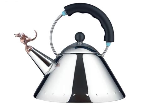 Michael Graves Adds Dragon Whistle To 9093 Alessi Kettle