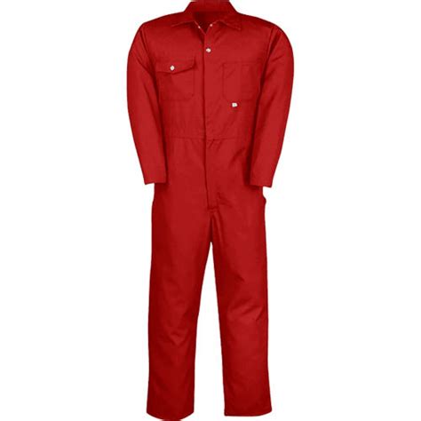 Big Bill Deluxe Work Coveralls 44 Regular Red