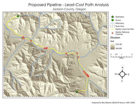 Least Cost Path And Corridor Analysis With Gis Aaroads