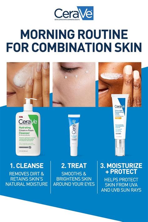 Cerave Skincare Routine For Combination Skin Informacionpublicasvet