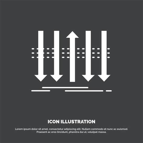 Arrow Business Distinction Forward Individuality Icon Glyph Vector Symbol For Ui And Ux