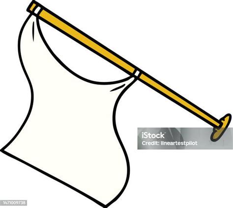 기둥에 흰색 플랩의 손으로 그린 만화 낙서 기에 대한 스톡 벡터 아트 및 기타 이미지 기 기둥 낙서 드로잉 Istock