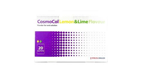 Cosmocol Lemon And Lime Pack Of 20