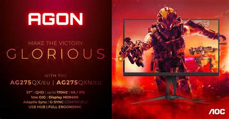 AOC Release Their Th Generation Of AGON Gaming Monitors GeekaWhat