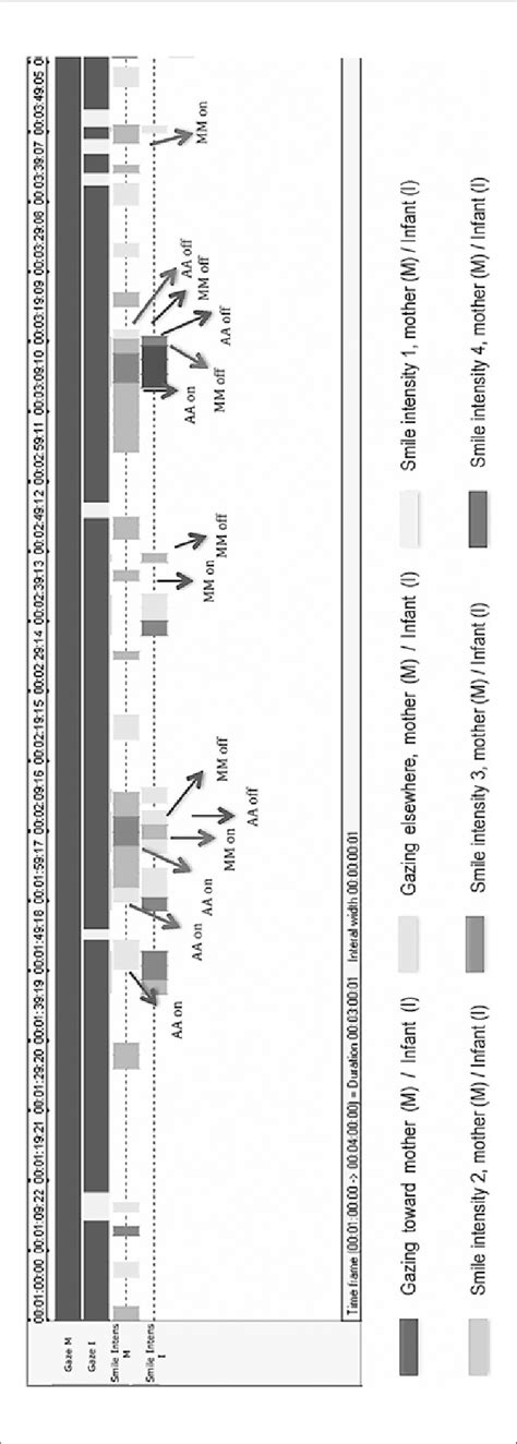 Coding Of Maternal And Infant Imitation Behavior The Figure Represents