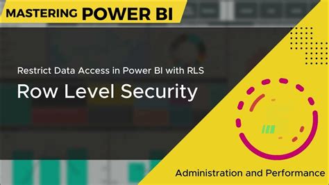 row level security in power bi step by step tutorial youtube