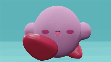 Kirby From Kirbys Games 3d Model By Clickdamn