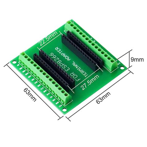 30pin Expansion Board For Esp8266 And Esp32 Rgrj Aiiot Technologies