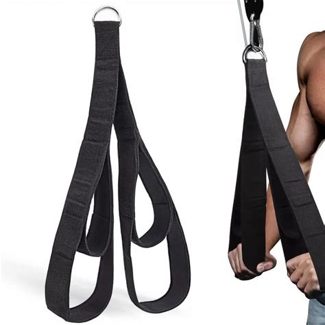 2 Pcs Pilates Double Loop Straps For Reformer Club Fitness Equipment