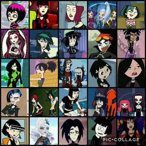 Goth Characters In Cartoons By Alexthetlhfan On Deviantart